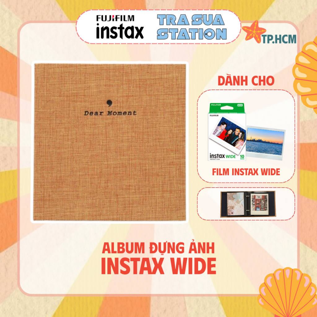 Instax Wide Album (50 photos) - Dear Moment Wide - Photo album for film ...