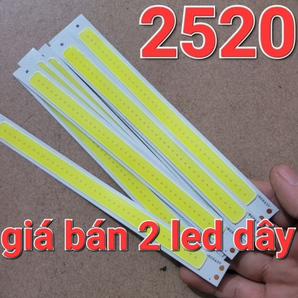 2 white bent soft wire cob LED lights 3v -4v 40 small led chips ...