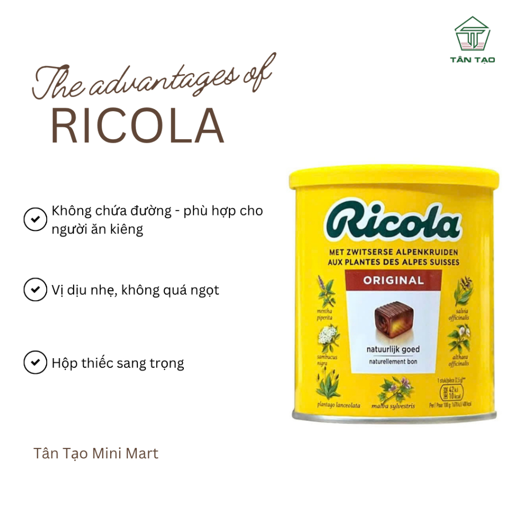 Ricola Original Herbal Candy – Tin Box, German product | Shopee Singapore