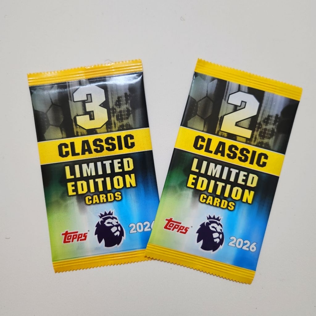 Limited Edition Packet (Limited Card) - Topps Premier League 2026 Debut ...
