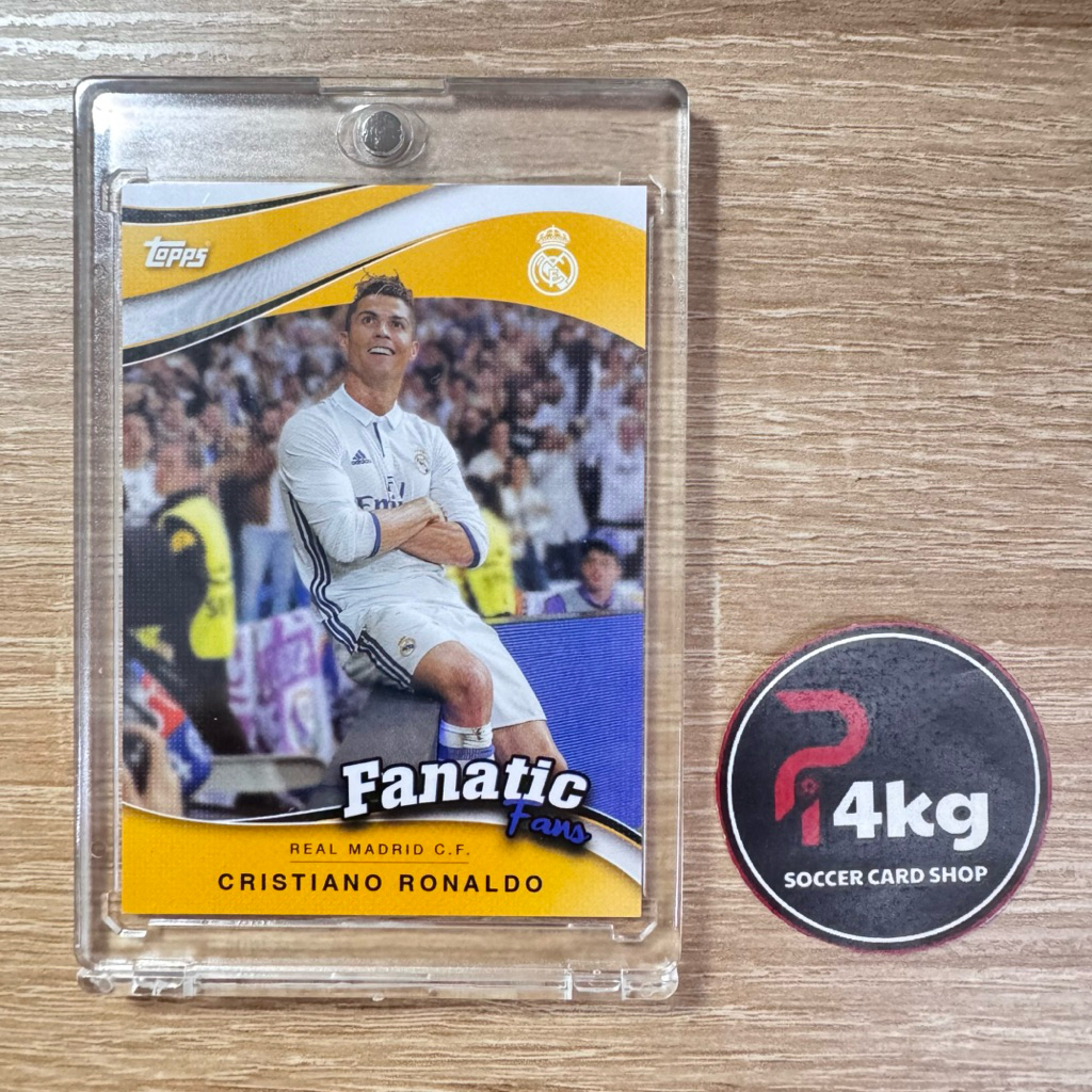 Cristiano Ronaldo Fanatic Fans Topps Real Madrid Team Set 2024/25 ...