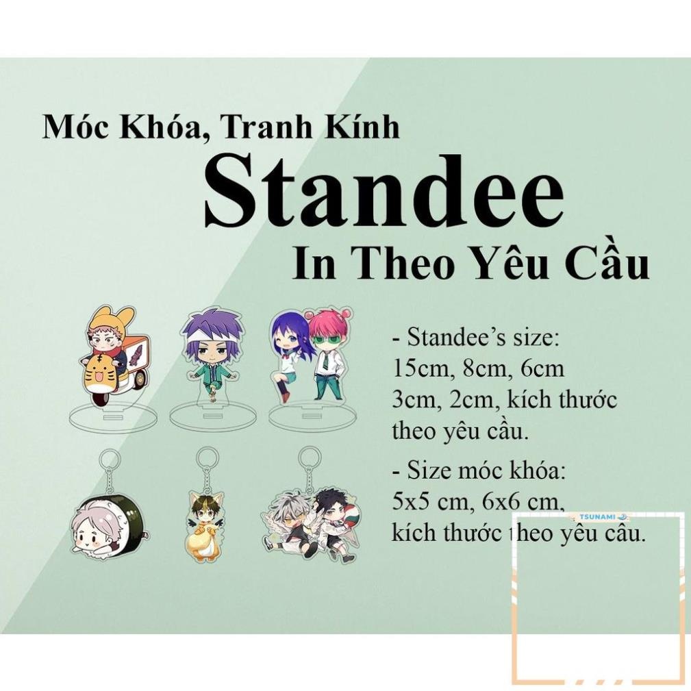 Standee Keychain - Custom Designed Standee Keychain Made of Anime ...