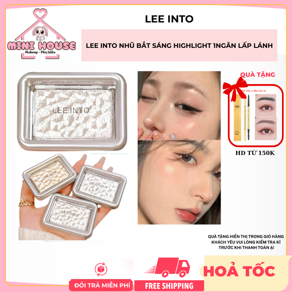 LEE INTO 1-compartment glitter highlighter| Minihouse | Shopee Singapore