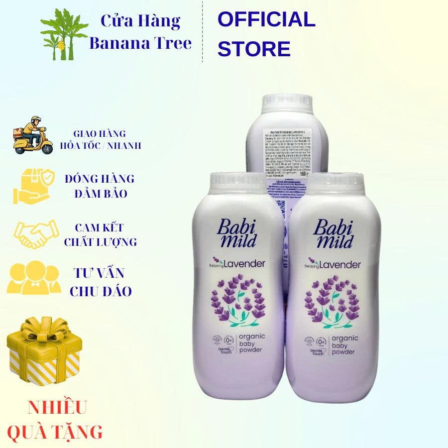 (New product) BABI MILD premium Lavender baby powder 160g | Shopee ...