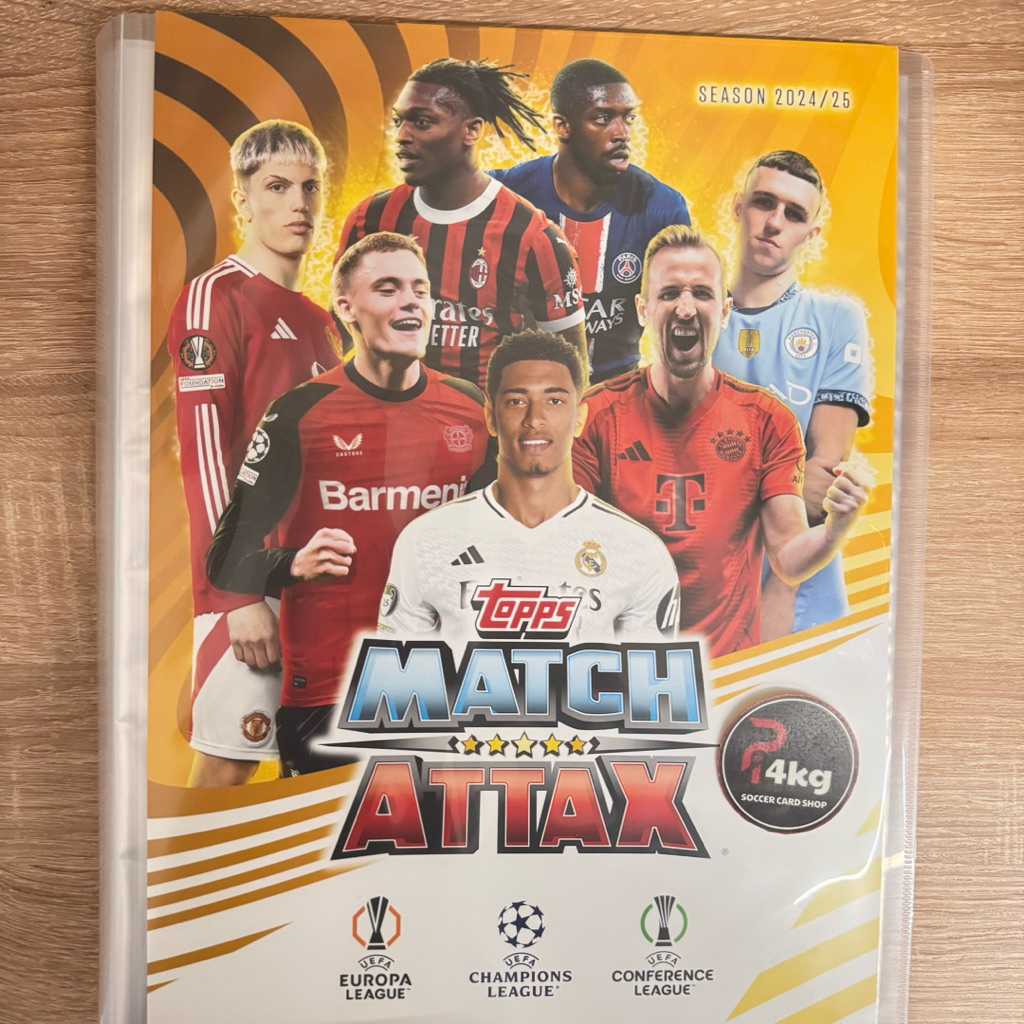Topps Match Attax 2024/25 Football Player Card Album (Free random card ...