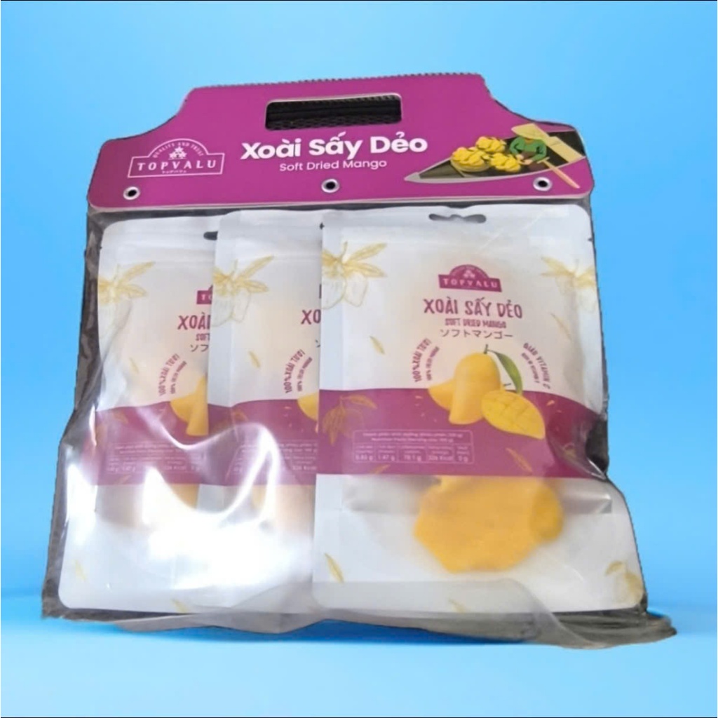 Combo Dried Mango 500g (5 packs of 100g) TOPVALU - AEON | Shopee Singapore