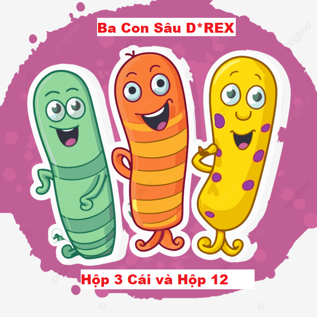 THREE D*Rex Worms in Many Classifications, very good care for your ...