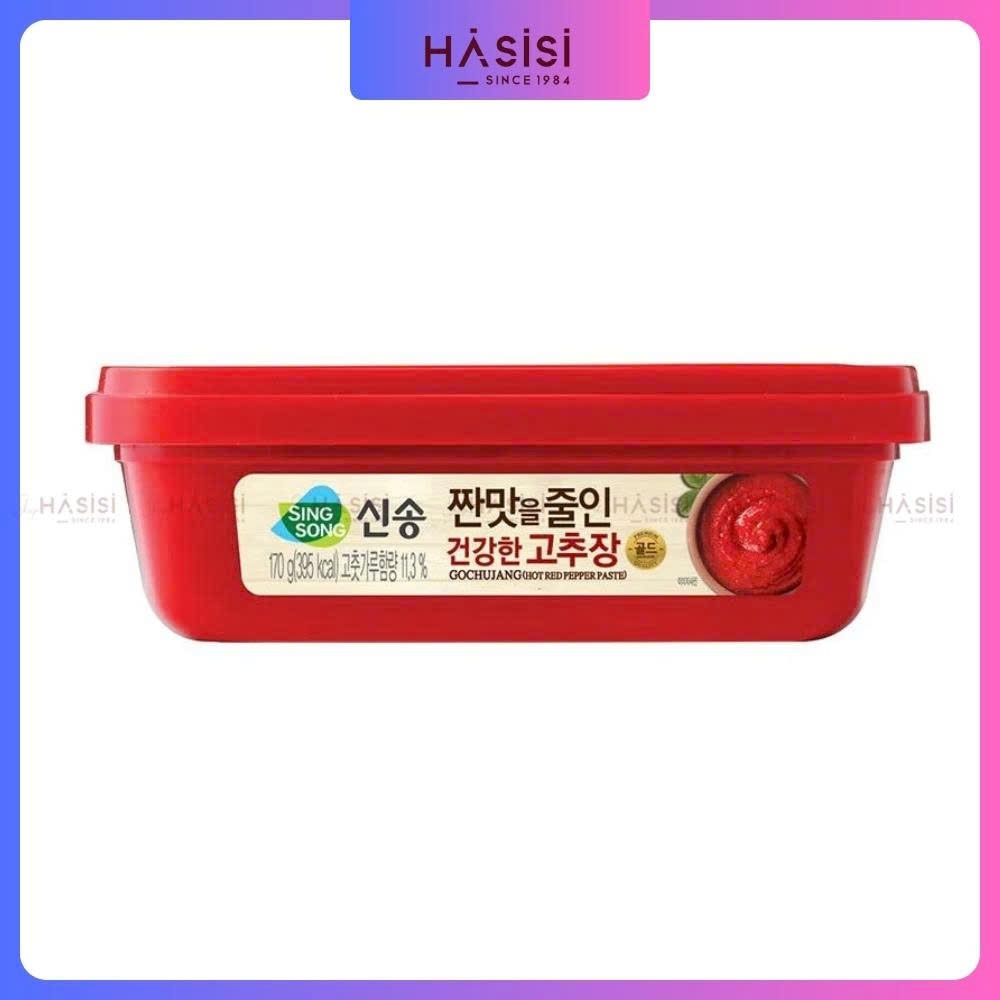 SING SONG Korean Chili Sauce - Gochujang Hot Red Pepper Paste 170g | Shopee Singapore