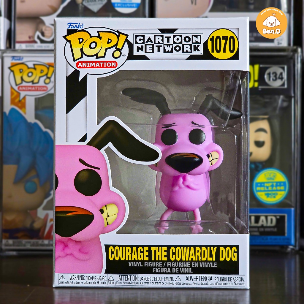 FUNKO POP! Fiko POP Figure! Animation: Cartoon Network - Courage The ...