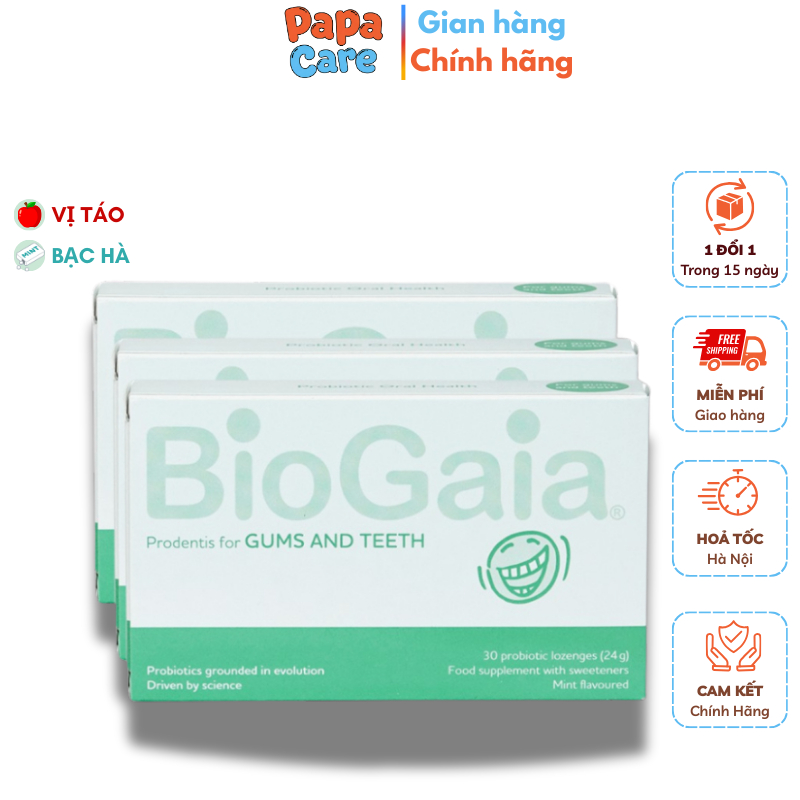 BioGaia ProDentis Swedish Dental Probiotic Lozenges – Digestive Support ...