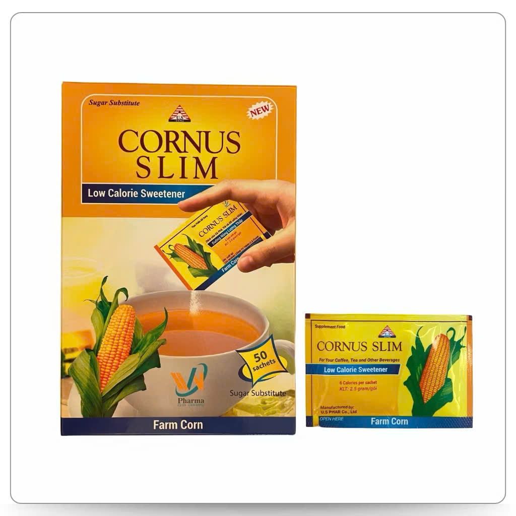 CORNUS SLIM Corn Sugar - Diet Sugar (Box of 50 packs x 2.5g) | Shopee ...
