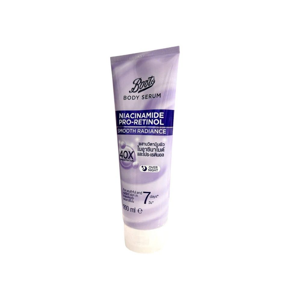 Niacinamide Pro-retinol Boots body Cream Thailand 200ml | Shopee Singapore