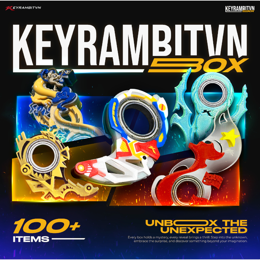 [SPECIAL BOX] Keyrambitvn BOX – Keyrambit Collection SPECIAL Edition - Classification K40/K60 ...