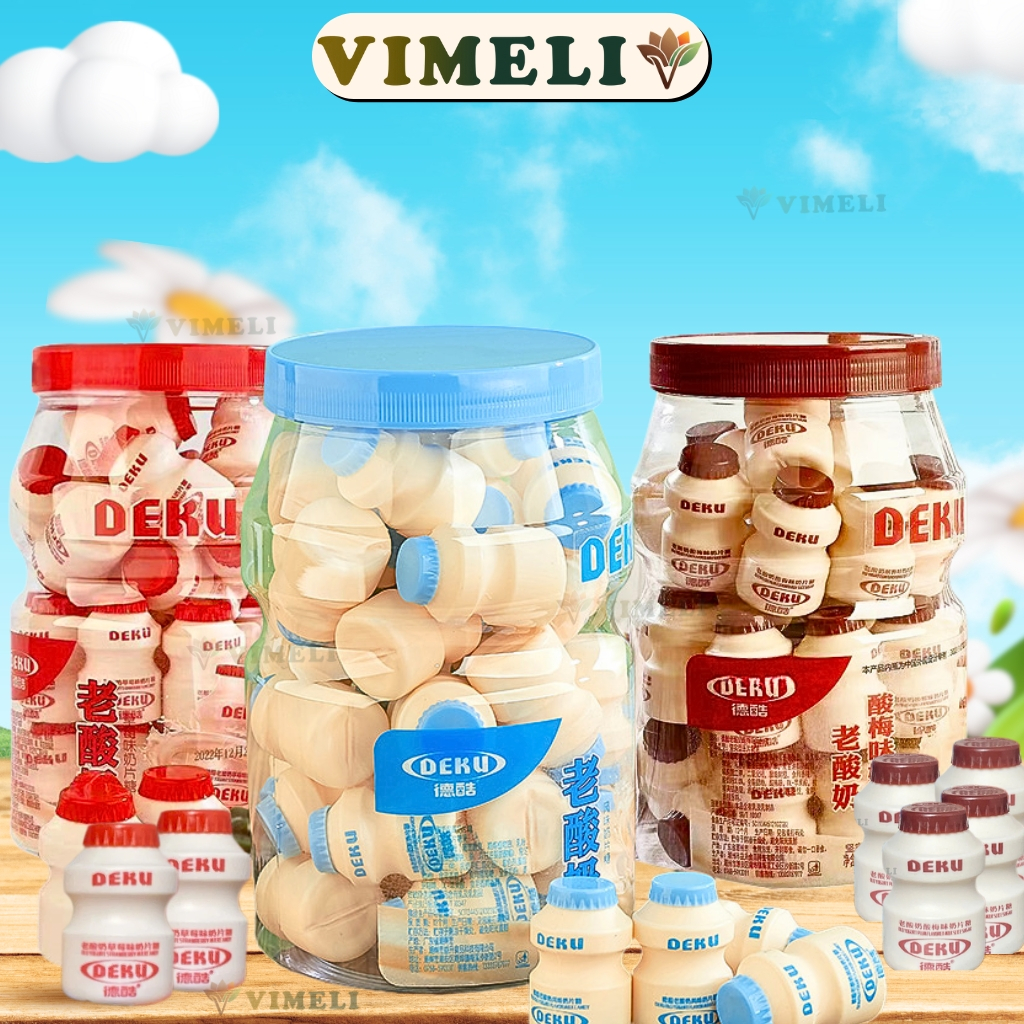 DELICIOUS Deku Yogurt Candy Tablets - DEKU Candy Yogurt, Plum ...