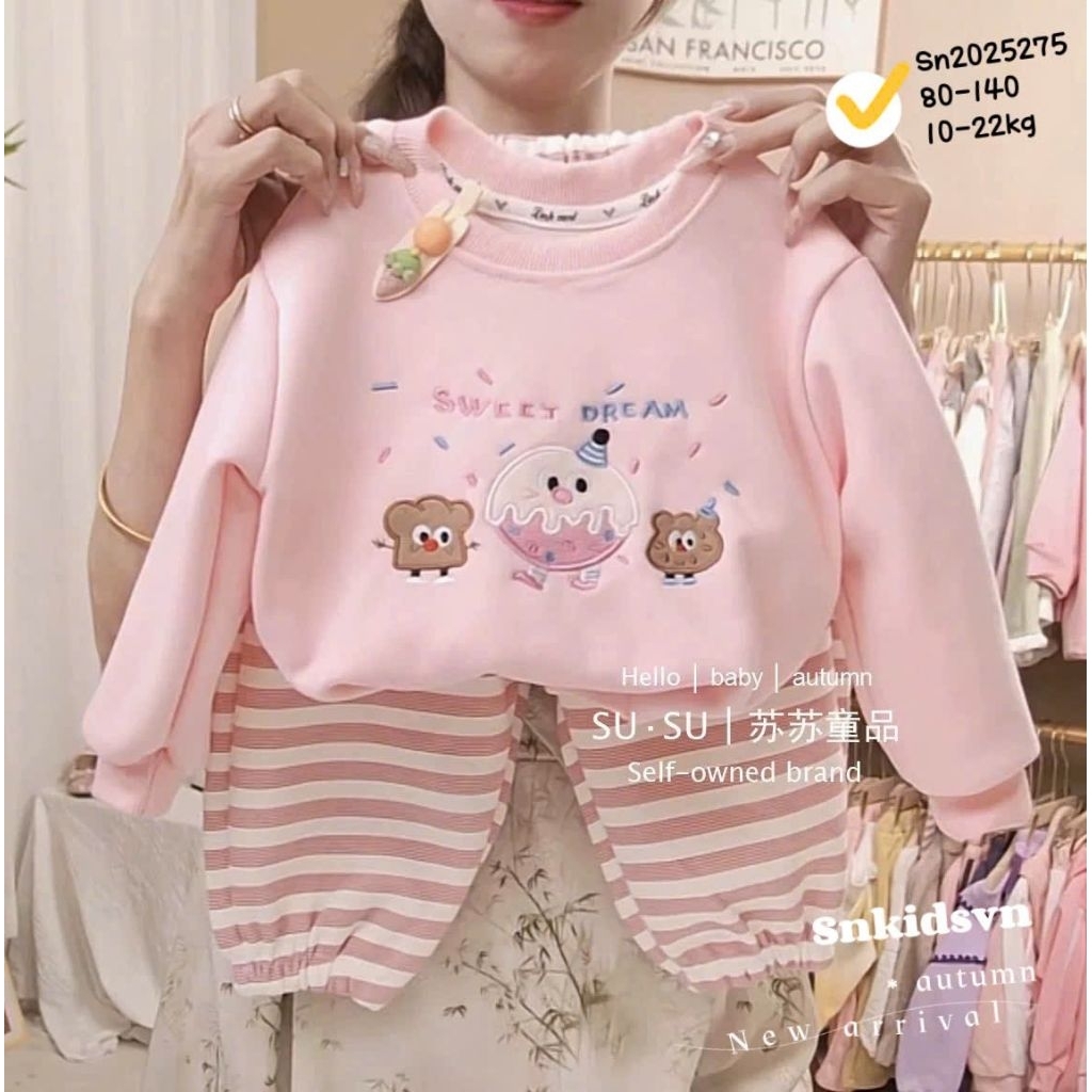 Baby girl's 2-skin felt set, beautiful, thick and warm, embroidered ...