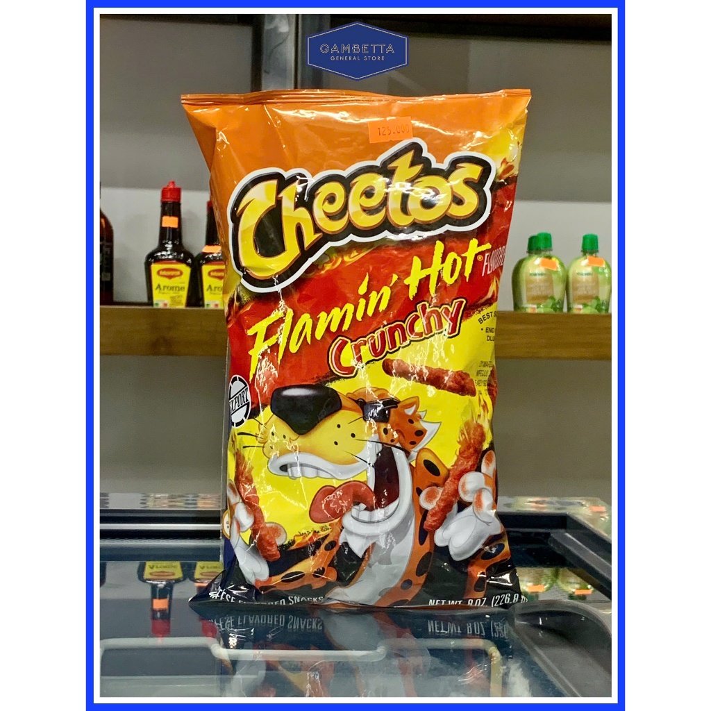 Cheetos Crunchy Flamin Hot 8oz | Shopee Singapore