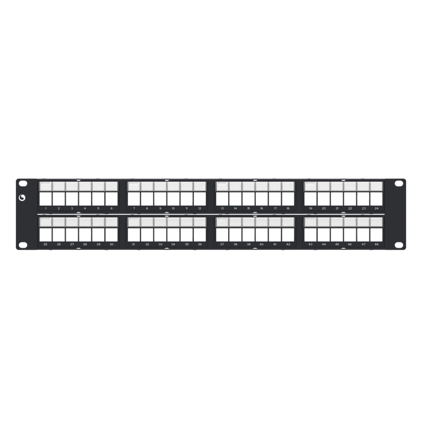 Commscope/AMP 48 port CAT6 Patch Panel network device (CAT 6 core ...