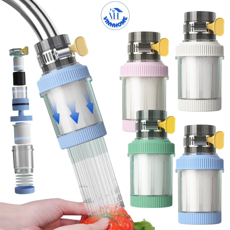 Faucet Filter, Er Part Filter Removes Heavy Metal Chlorine, Effective ...