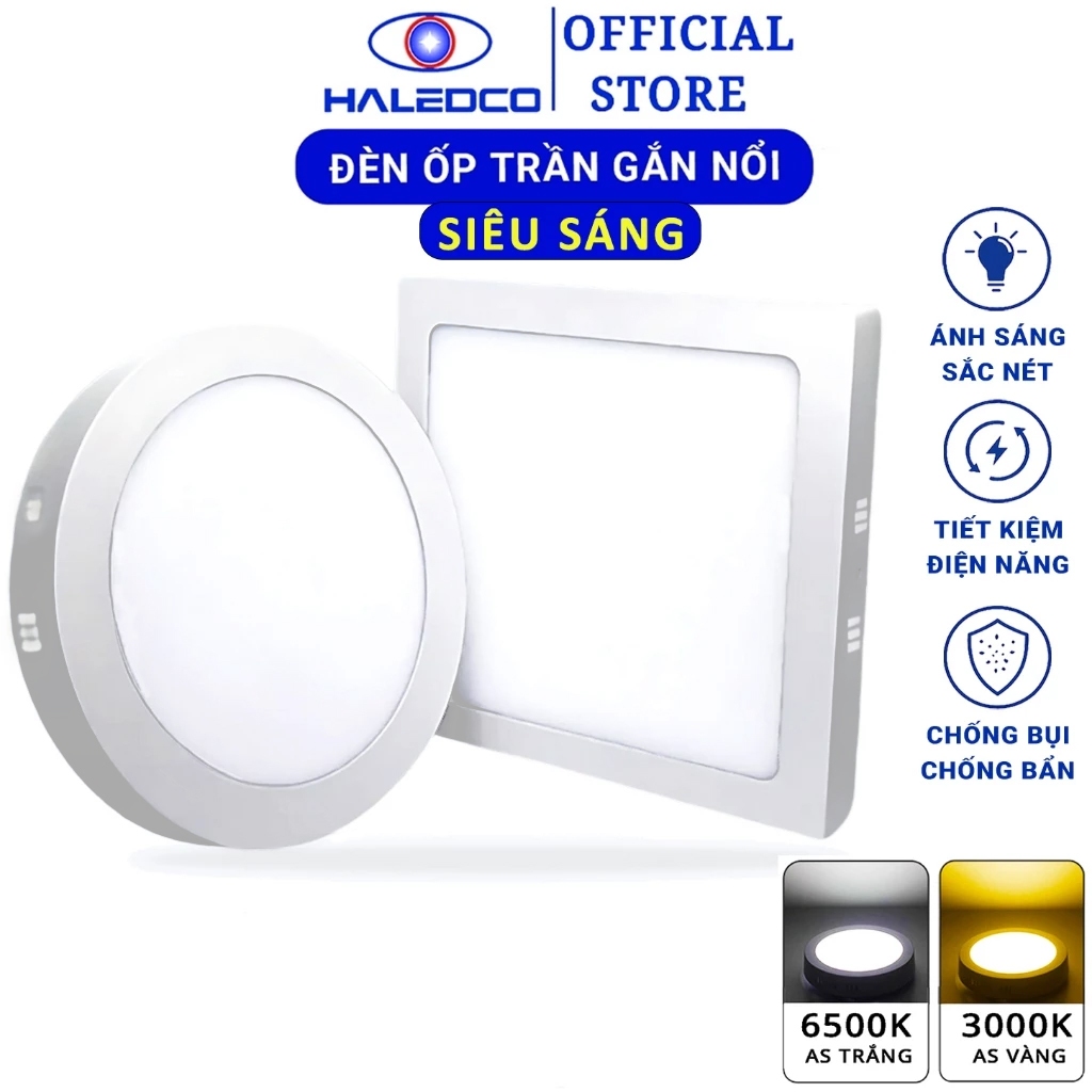 Haledco Led Floating Ceiling Light 6W 12W 18W 24W Square-Round ...