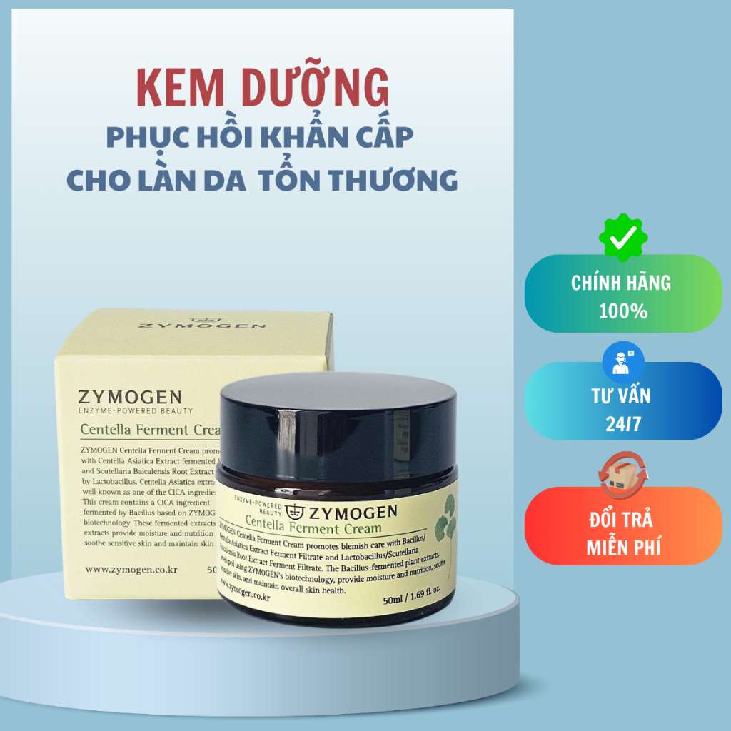 Zymogen Centella Ferment Cream Regenerates and Restores Skin | Shopee ...