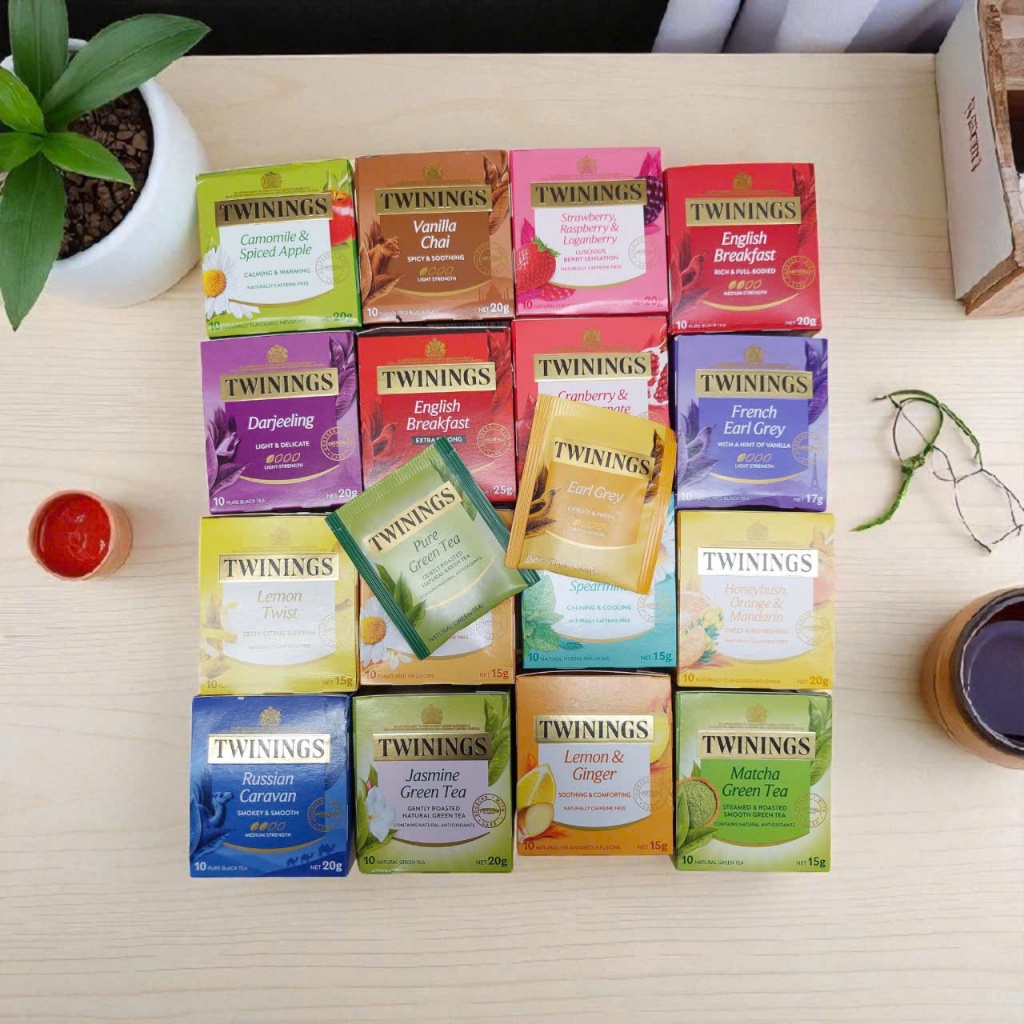 Twinings of London British royal tea bags, small box of 10 packs of ...