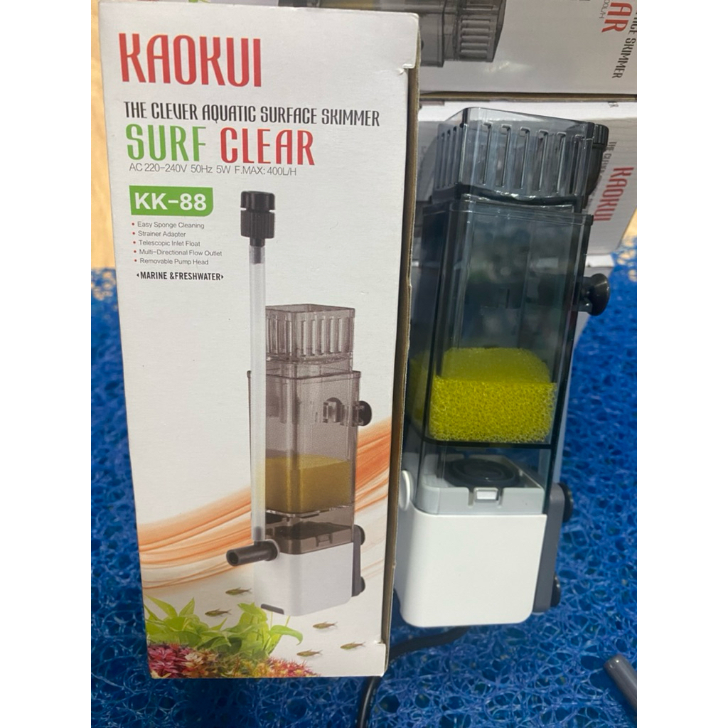 Scum filter, surface filter brand KK-98 for aquariums and aquariums ...