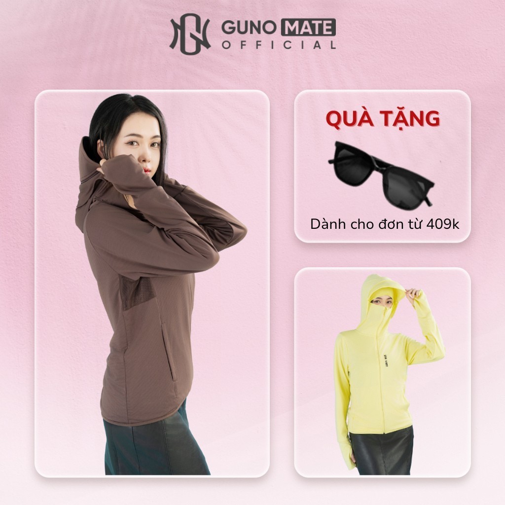 GUNOMAX men's and women's short, full 2-layer UV-protective sun ...