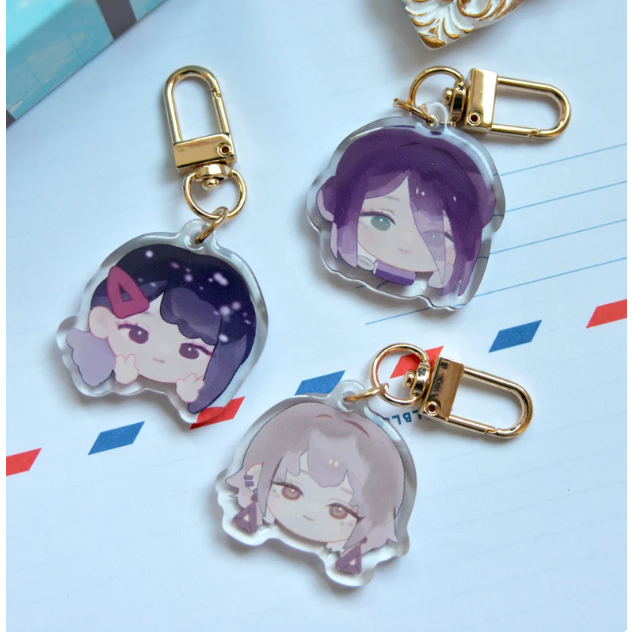 Keychain Chainsaw Man Chibi Anime Girl Kobeni Reze Fami Keychain CSM ...