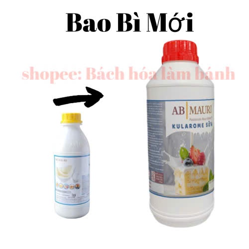 Milk flavor for Mauri food, Kularome ABMauri baking milk flavor 1 Liter ...