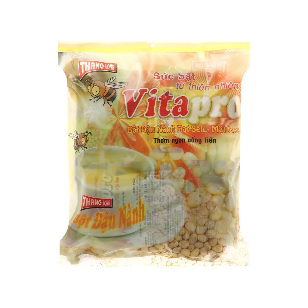 Vitapro honey lotus seed soybean powder 420g bag | Shopee Singapore