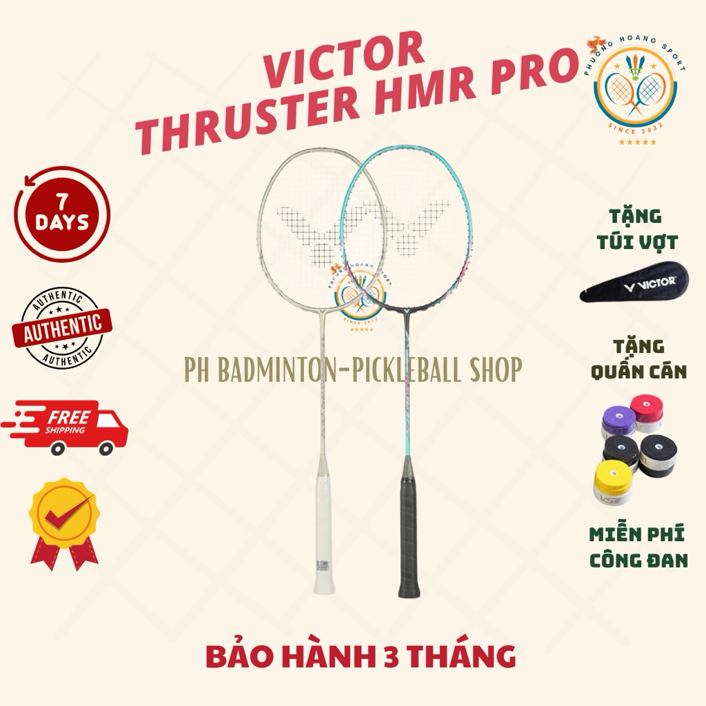 [Worn string - Free bag + wrap] Genuine Victor Thruster HMR PRO ...