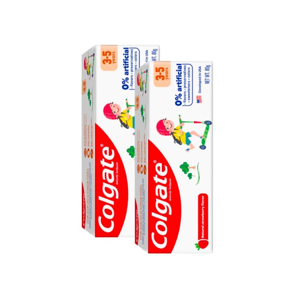 Colgate Kid Free From Toothpaste For Children 3-5 Years Old And 6-9 ...