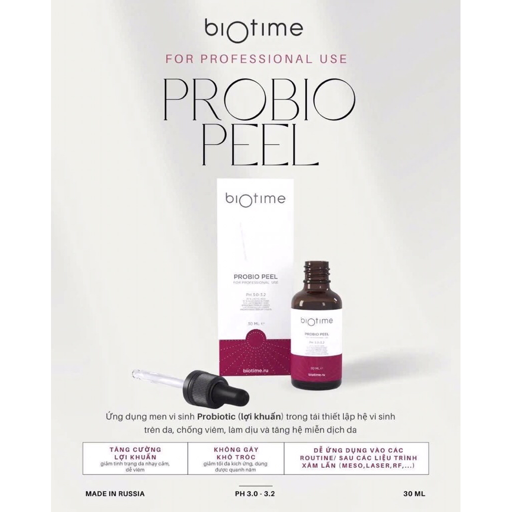 Probio Peel Biotime probiotic peel (5ml) | Shopee Singapore