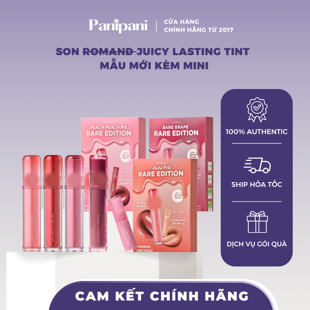 [NEW Model] Korean Matte Lip Tint - Juicy Lasting Tint 3.5g | Shopee ...
