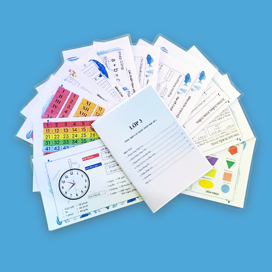 Set of 12 Pieces General Knowledge HK1 Grade 3 Easy to Learn - Easy to ...