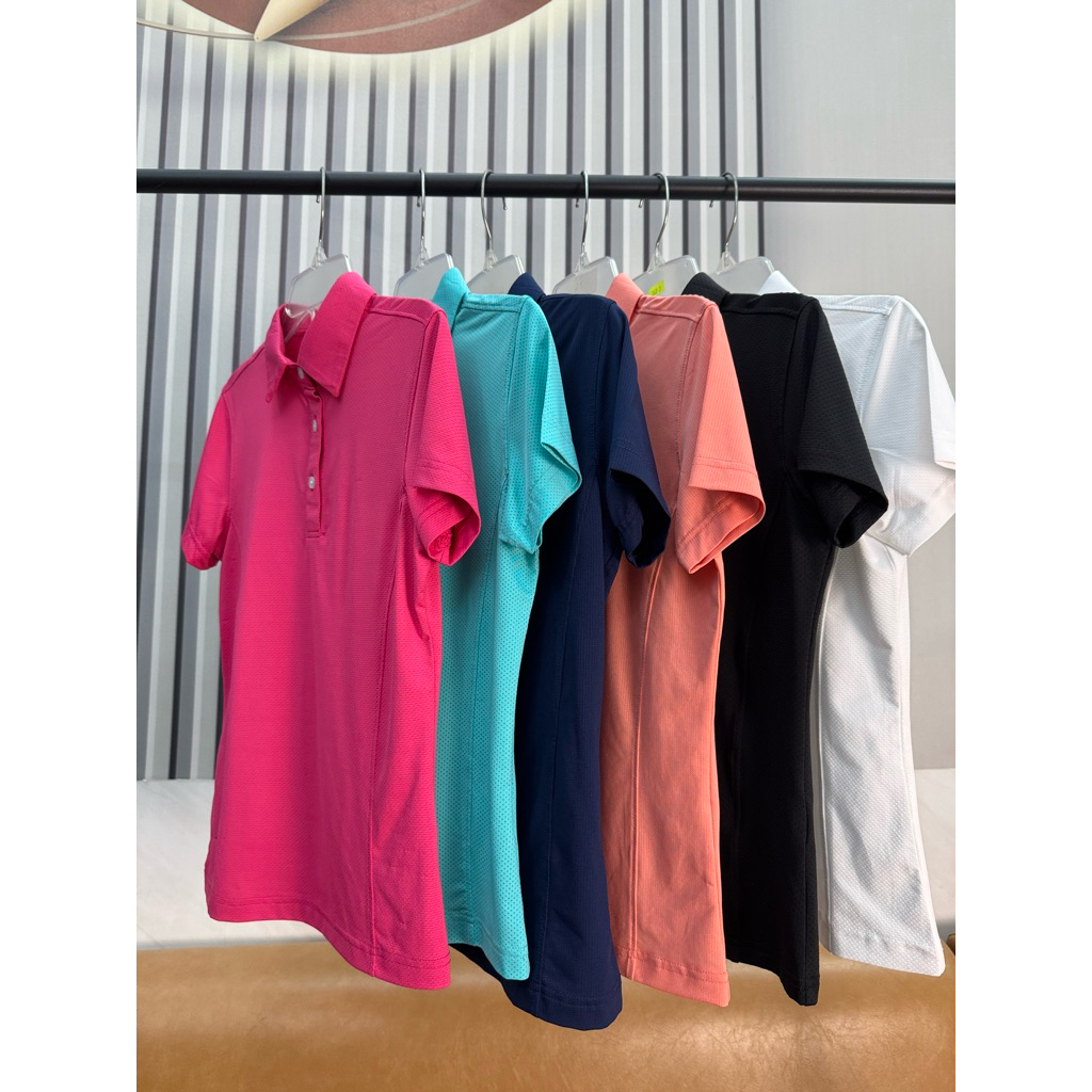Women's sports shirt AC01, pinhole fabric, super breathable, smooth ...