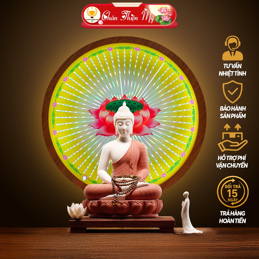 Aura of Mechanical Lotus Flower TRUTH THIEN BEAUTY, Altar Decoration ...