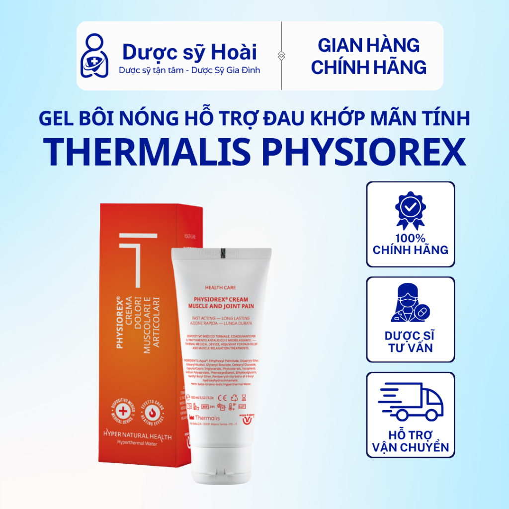 THERMALIS PHYSIOREX hot cream helps relieve ligament, tendon, and soft ...