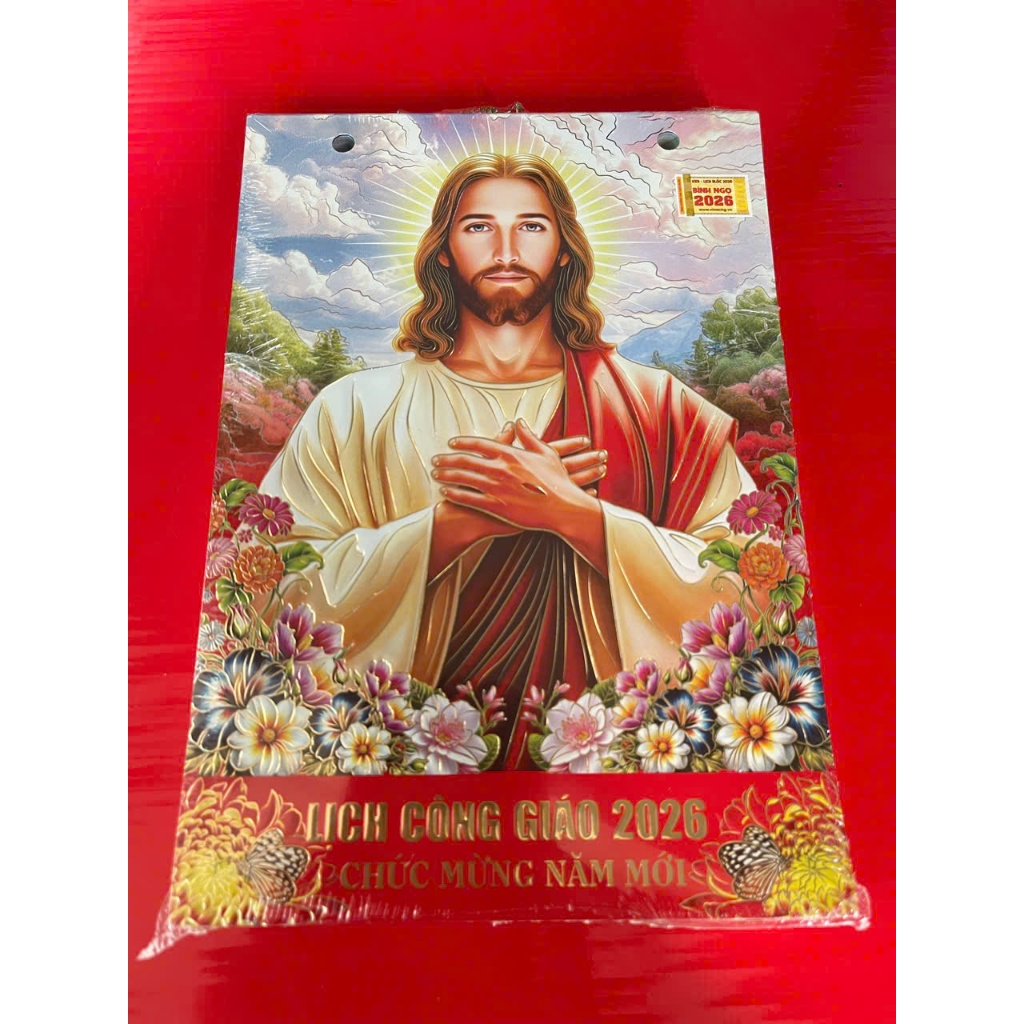 Catholic Calendar 2026 - Block Dai wall calendar - size 14.5 x 20.5cm ...