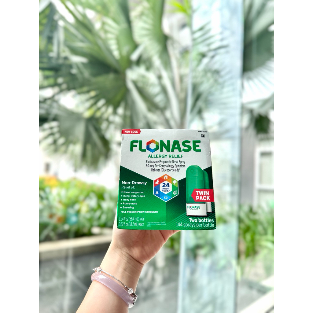 Set of 2 American Flonase Allergy Nasal Spray dated 4/26 | Shopee Singapore