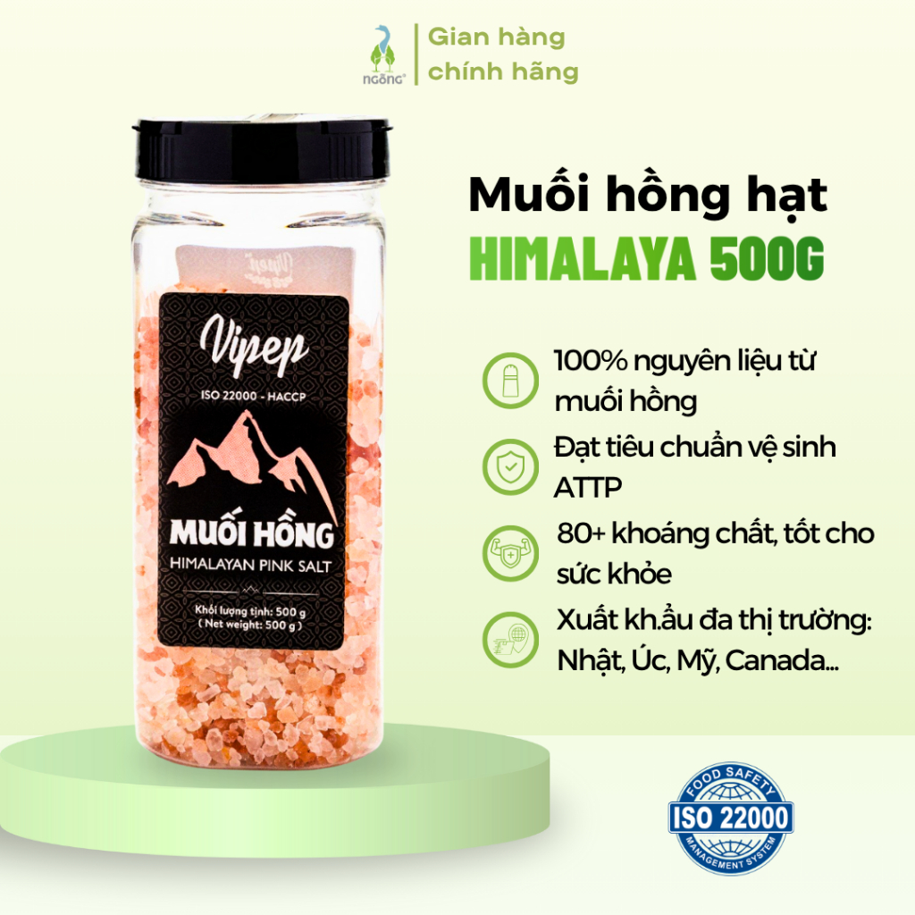 VIPEP Himalayan Pink Salt Whole Grain Kitchen Spice for Bath and Foot ...