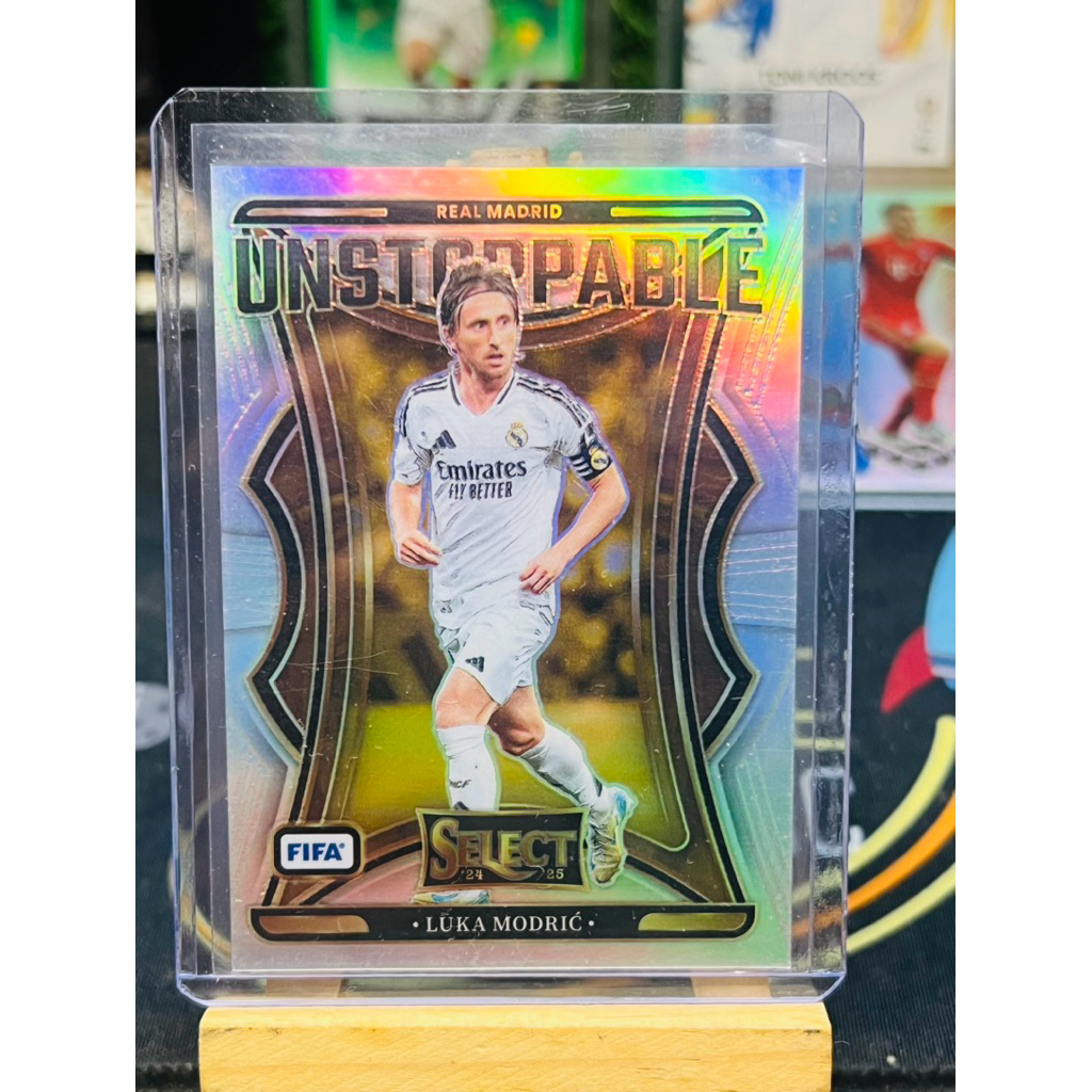 Luka Modric Real Madris Unstoppable Panini Select 2024/25 Football Card ...