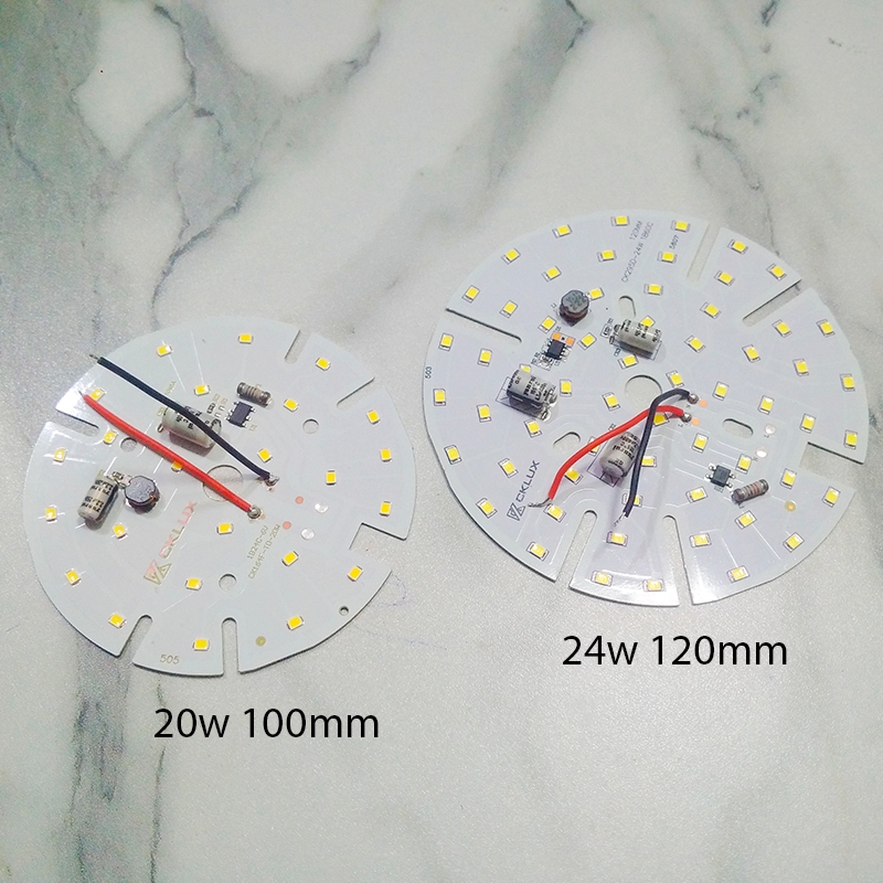 DOB 220V direct LED Chip without power source, 20W and 24W capacity ...