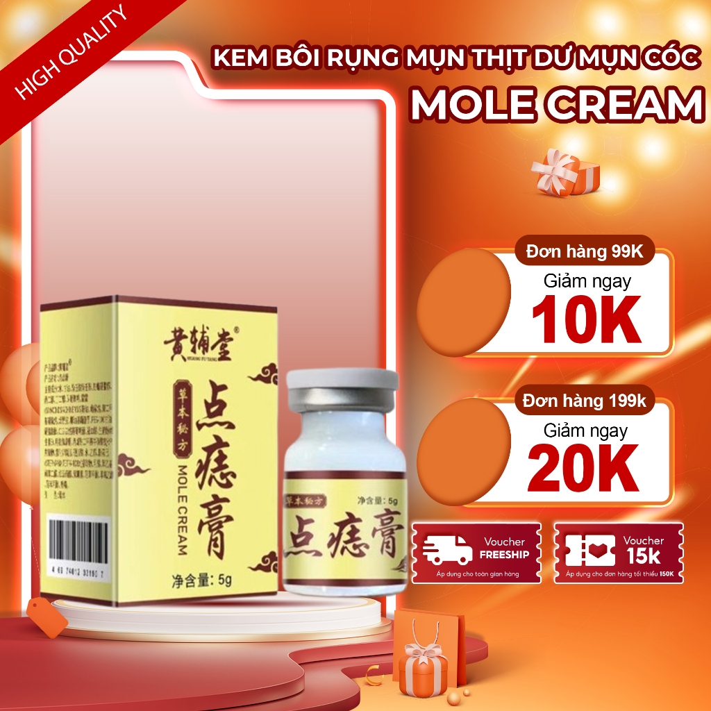 MOLE CREAM Wart and Mole Removal Cream - Mole Cream to Remove Warts ...