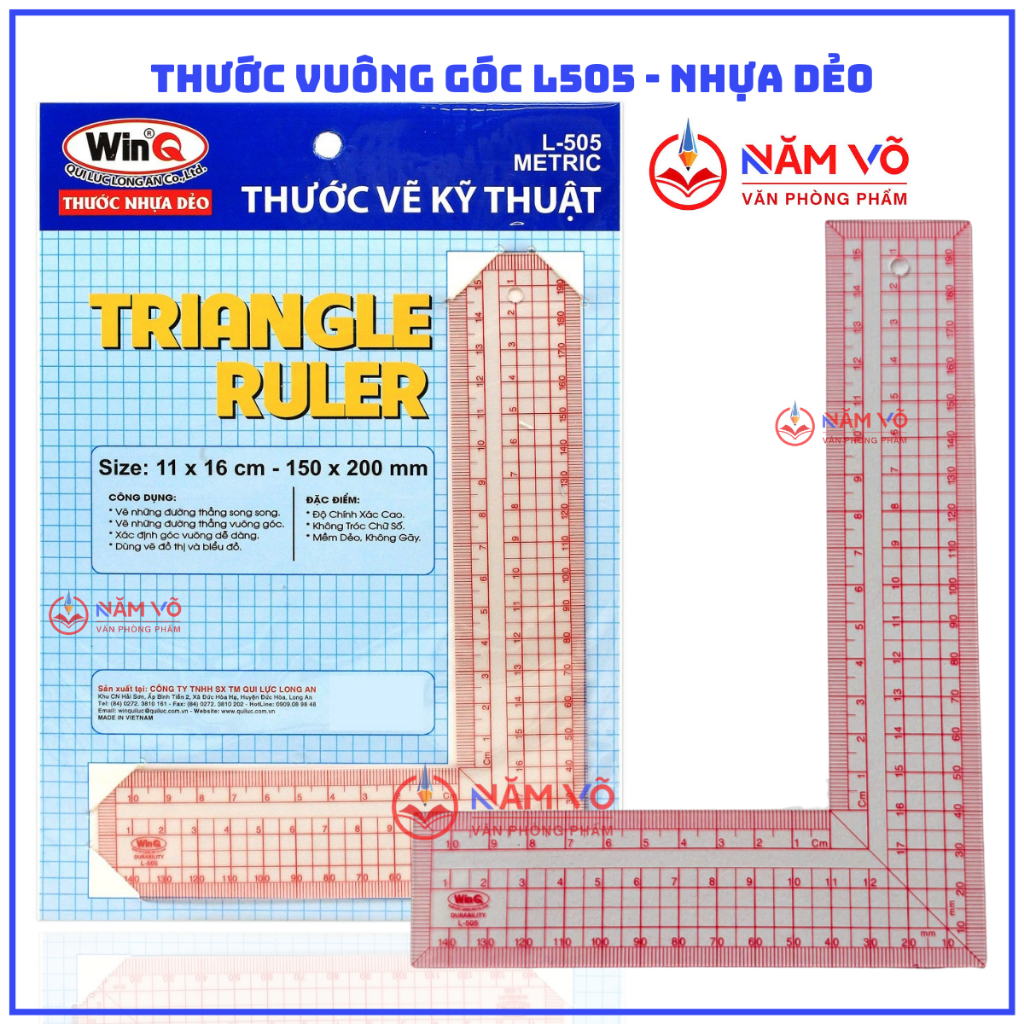 [L505] COMBO 2 Sets of Plastic Ruler/ Technical Drawing Ruler ...