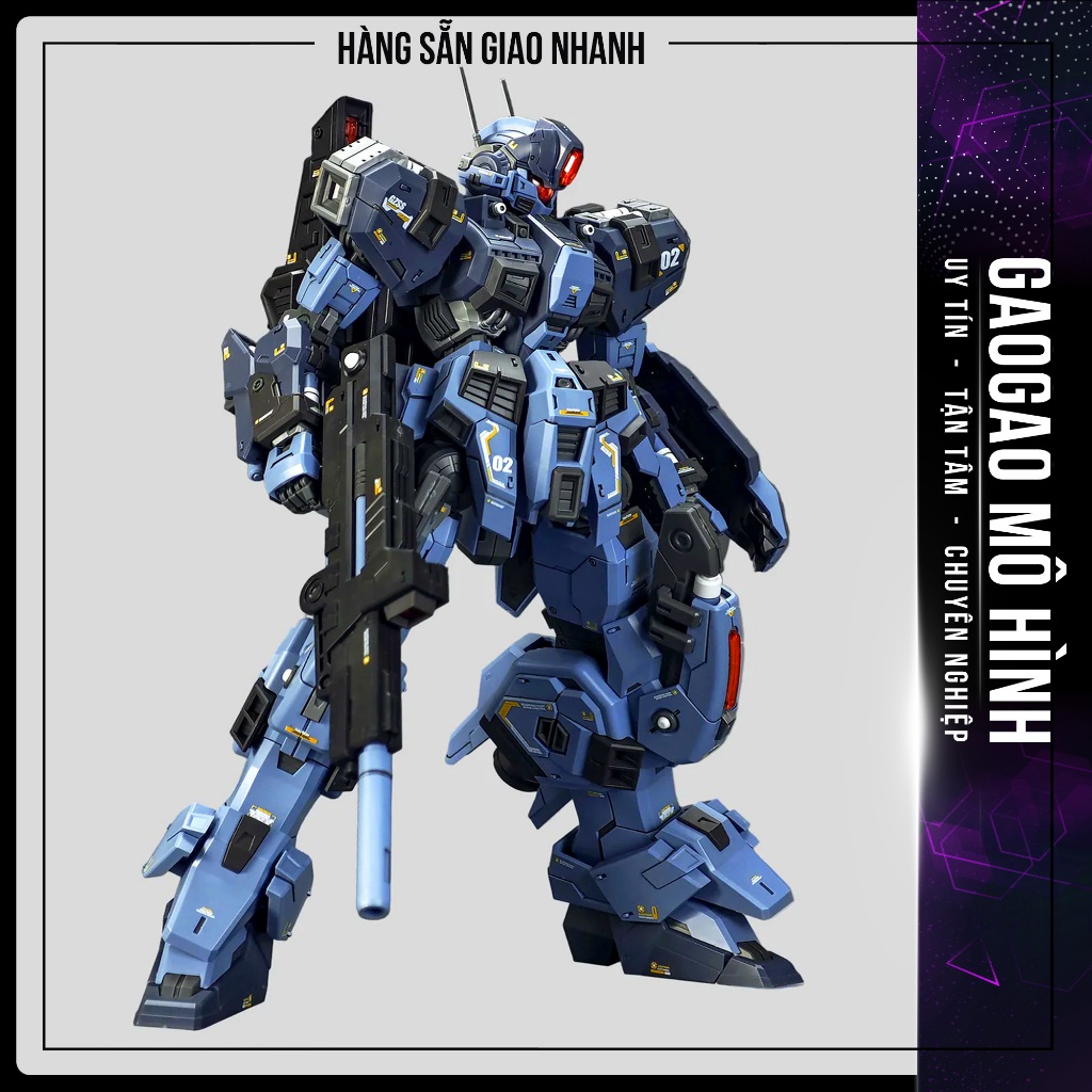 (READY STOCK) Genuine ZZA 1/100 GZSS-OX GUS Assembly Model (with effect ...
