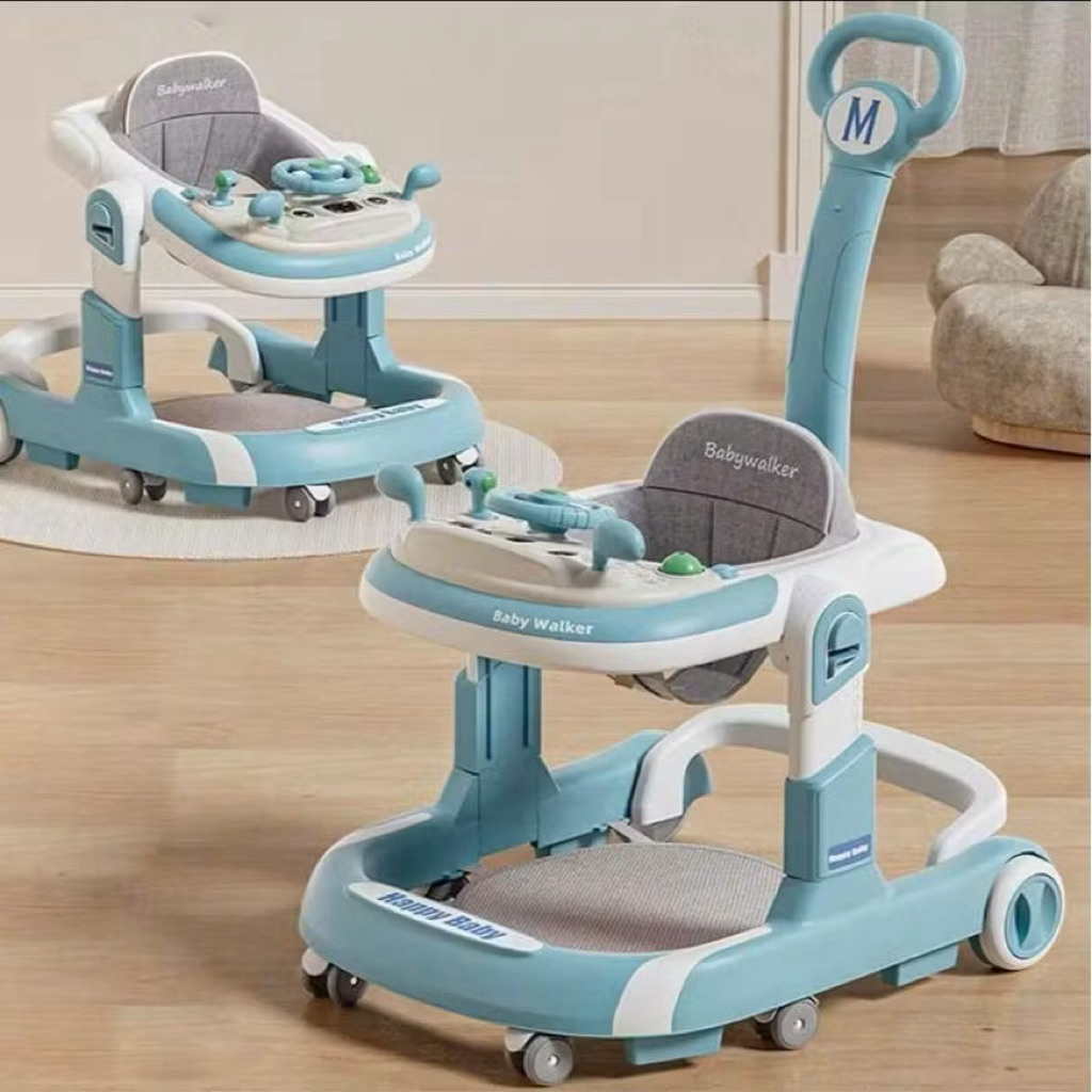 U-shaped round walker with steering wheel, code 611TD, full color for ...