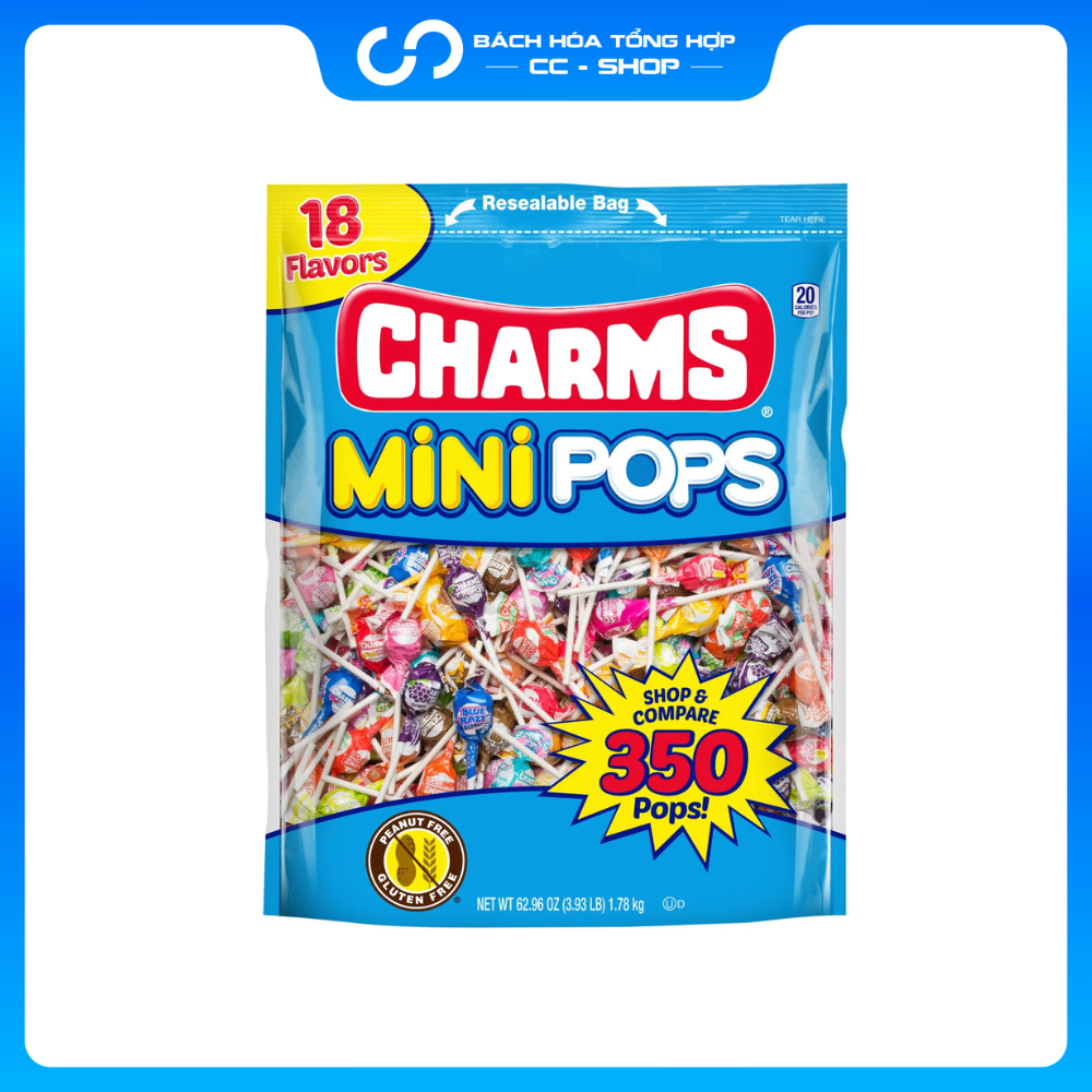 Pack of 350 Charms Mini Pops Variety Pack | Shopee Singapore
