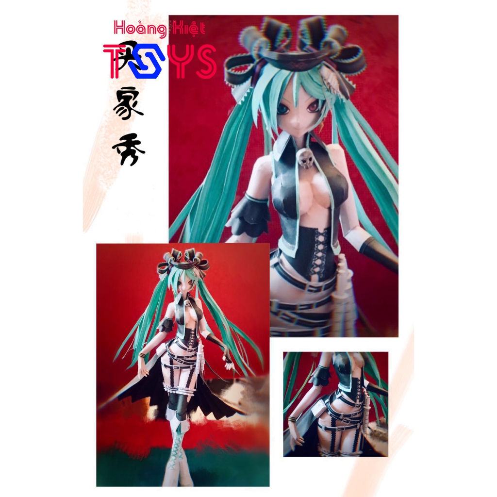 Anime girl paper model Hatsune Miku - Calne Ca (Shuujin to Kamihikouki ...