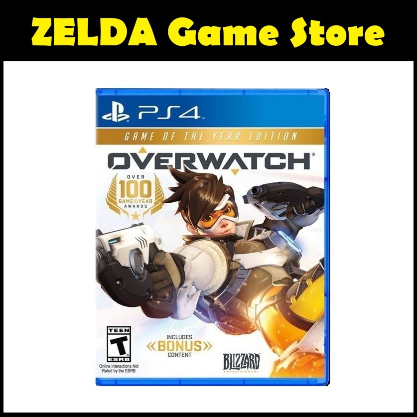Overwatch Game Of The Year / Origins Edition (2ND) PS4 PS5 Game Disc ...